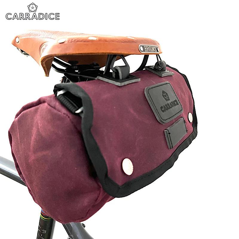 CARRADICE キャラダイス ジップ サドルロール バーガンディ サドルバッグ : AVANT GARDE WEBショップ - 通販 ...