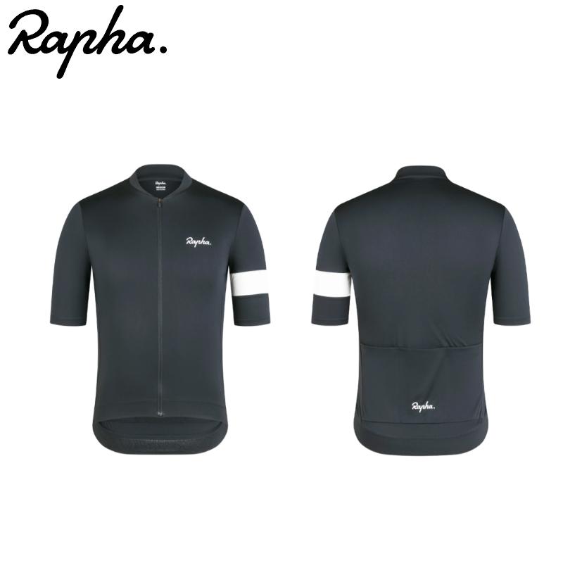 Rapha ラファ Core サイクリングジャージ Black : AVANT GARDE WEBショップ - 通販 - Yahoo!ショッピング