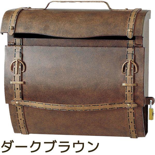 完売致しました。 革製？オシャレ スチールレザー 壁掛けポスト ( 壁掛け 郵便ポスト おしゃれ アンティーク調 レザー SI-2041) 新生活 : アージュ輸入家具 - 通販 ...
