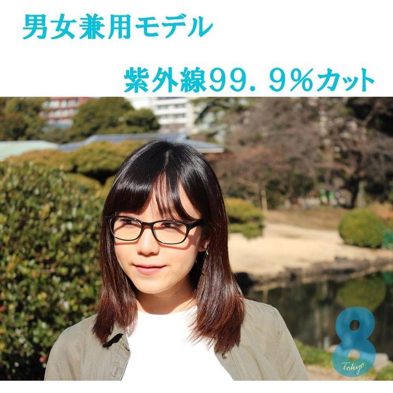 (エイトトウキョウ)eight tokyo G0121-2 UVカット ベーシック 伊達メガネ 鯖江メーカー企画 ブラウン : あげはショップ - 通販 - Yahoo!ショッピング