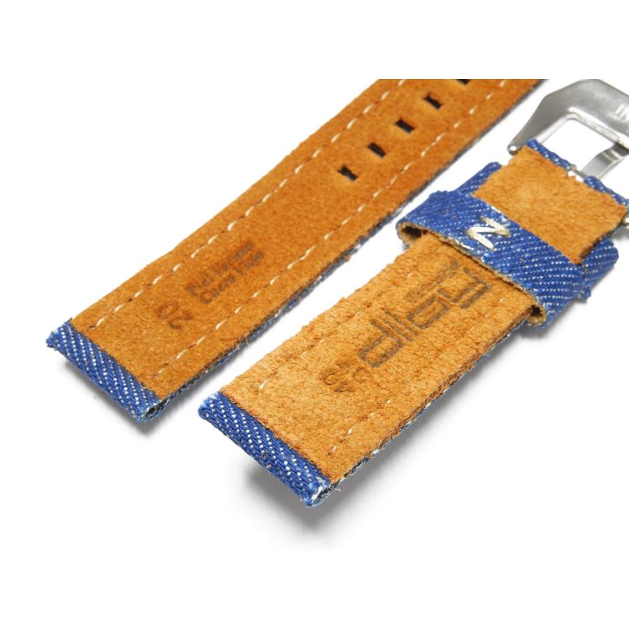 腕時計 ベルト 20mm 本革 手縫い デニム レザーバンド Diloy ビンテージ390 ブルー : AGER - 通販 - Yahoo ...