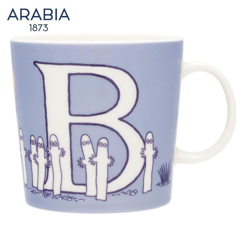 Moomin（ARABIA） ムーミン アラビア アルファベットコレクション B マグカップ 400ml MOOMIN ARABIA : A-gio - 通販 - Yahoo!ショッピング