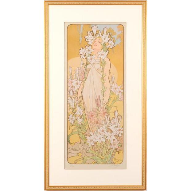アルフォンス・ミュシャ 絵画 アールヌーボー リトグラフ 複製 アルフォンス・ミュシャ 絵画 アールヌーボー リトグラフ 複製