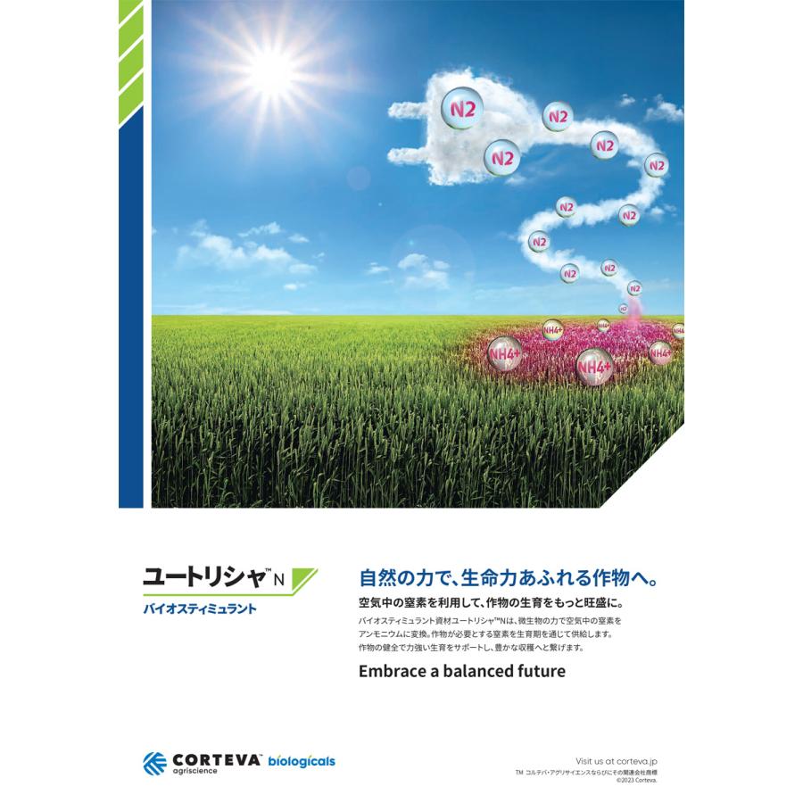 窒素固定細菌 ユートリシャN 333g : アグリマートYahoo!店 - 通販 - Yahoo!ショッピング