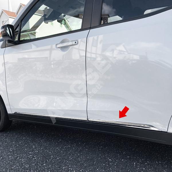 [特価]日産 サクラ B6系 B6AW 5/2022 ~ ドアトリム サイドドアアンダーモール ドアガーニッシュ ステンレス鏡面外装 4P au6299 : あぐせぷ - 通販 - Yahoo ...