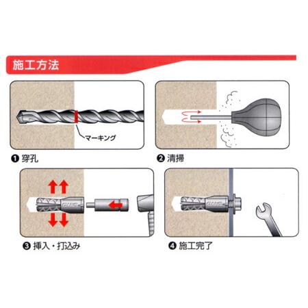 サンコーテクノ AZ-3050 ALCアンカーAZ型 ♀W3/8（50本入） :b399az3050:プロの工具専門店 愛道具館 - 通販 - Yahoo!ショッピング