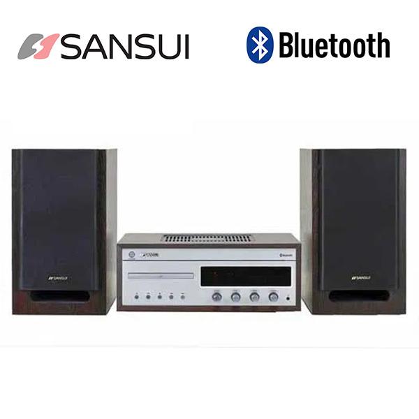 SANSUI 真空管ハイブリットアンプ搭載 CDステレオシステム SMC-500BT Bluetooth搭載 ワイドFM対応 リモコン付き : アイSHOP - 通販 - Yahoo!ショッピング
