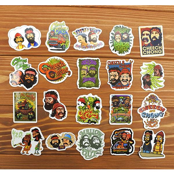 CHEECH & CHONG UP IN SMOKE ステッカー セット 55枚 シール チーチアンドチョン チーチョン アップインスモーク ...