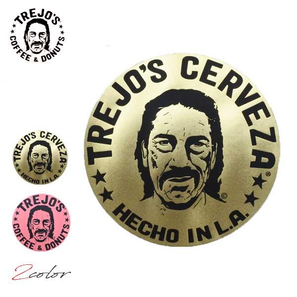 TREJO'S COFFEE & DONUTS ロゴ ステッカー 全2色 ダニー・トレホ トレホズコーヒー&ドーナツ シール Danny ...