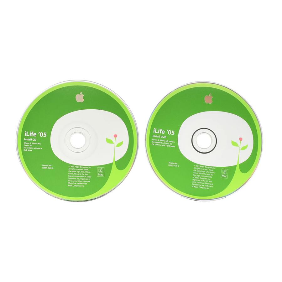 Apple 当日発送 iLife '05 インストール ディスク CD DVD Install Disc 中古品 9-3 箱 Mac M9779J/A : AIDE～有限会社MACSELL ...