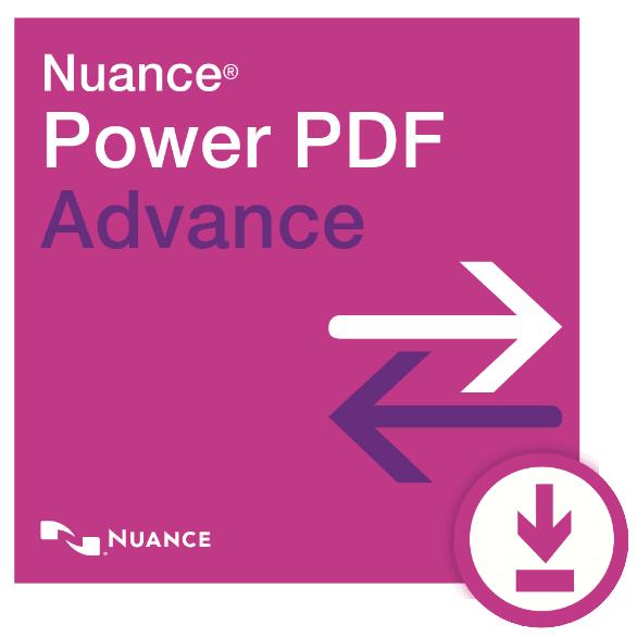 Nuance Power PDF Advanced 2.1 Windows版 日本語【ダウンロード版】/ PDF文書の作成、編集、署名、共有を ...