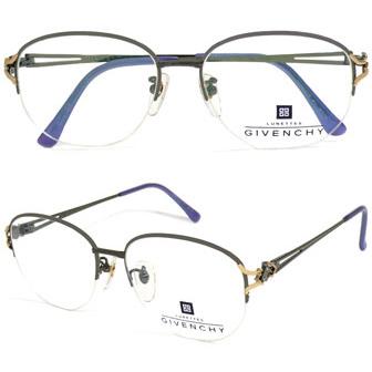 ジバンシー-GIVENCHY- E554 COL GR 52 ☆ブランドフレーム : サングラスのアイヒキノ - 通販 - Yahoo!ショッピング