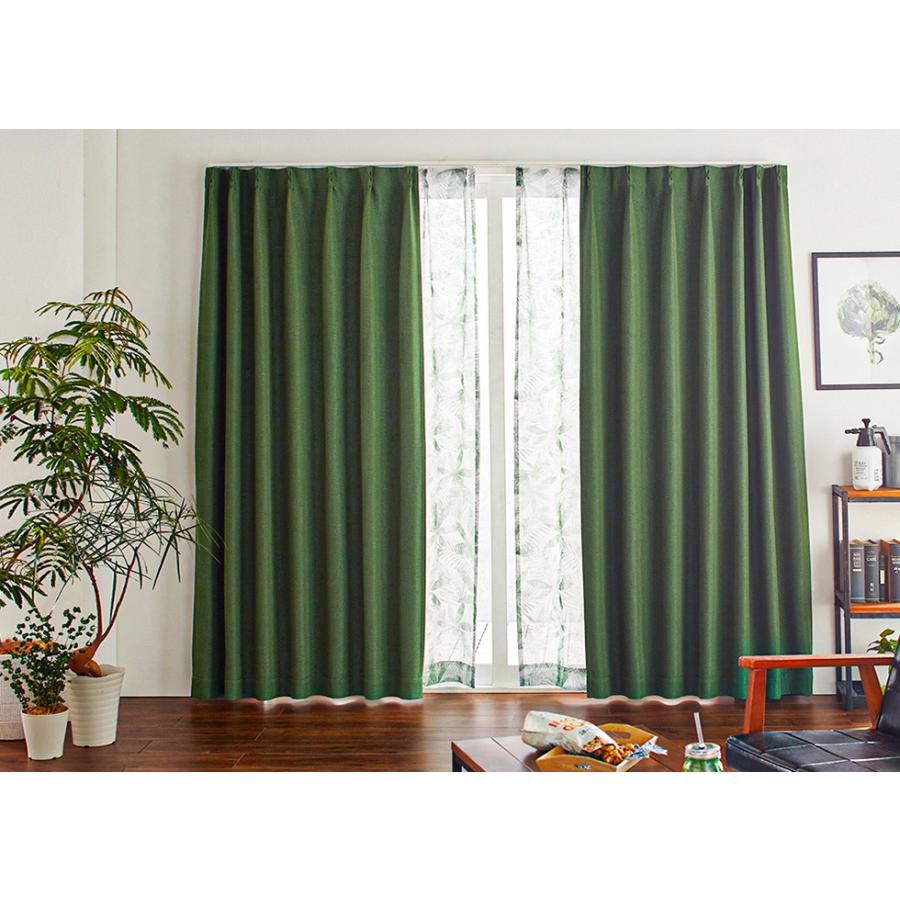 レースカーテン オーダーカーテン／落ち着いたトーンのリーフ柄レースカーテン Vita Botanica「アシュア」 : オーダーカーテン aiika - 通販 - Yahoo!ショッピング