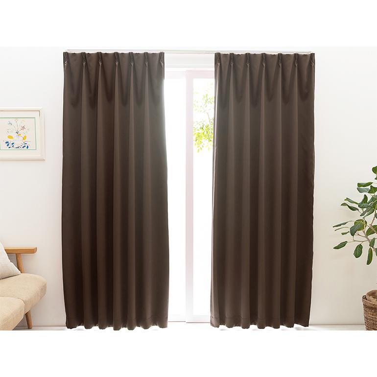 遮光カーテン オーダーカーテン／リサイクルしたポリエステルで作ったエコな無地防炎遮光カーテン ECO「エコール」 : オーダーカーテン aiika - 通販 - Yahoo!ショッピング