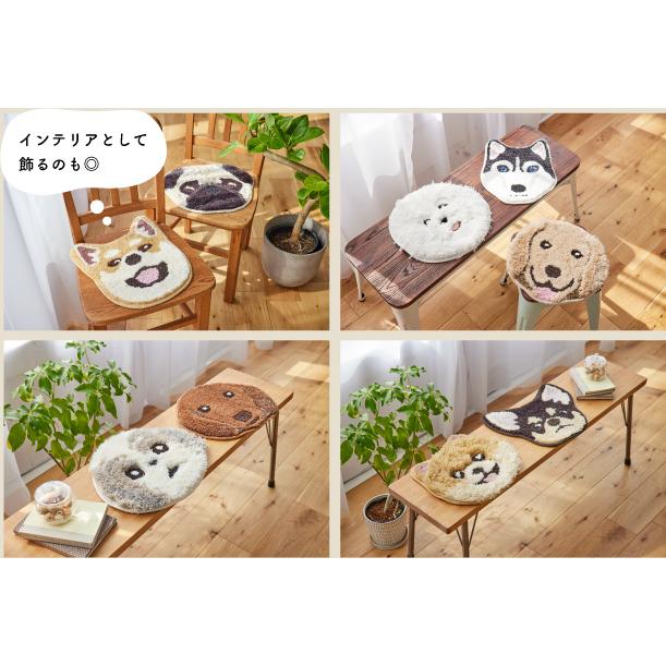 スミノエ チェアパッド／イヌカオ マット 全14種 洗える 防ダニ すべり止め 床暖房対応 日本製 4,500円〜 : オーダーカーテン aiika - 通販 - Yahoo!ショッピング