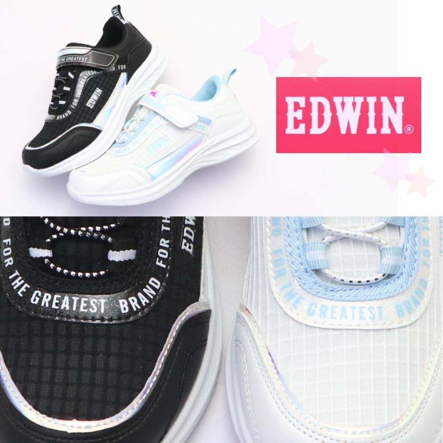 EDWIN キッズ ジュニア スニーカー エドウィン ガールズ 通学 No.3628 : 靴のAIKA - 通販 - Yahoo!ショッピング