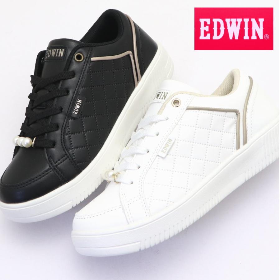 EDWIN レディース スニーカー エドウィン カジュアルシューズ 軽量 No.4313 : 靴のAIKA - 通販 - Yahoo!ショッピング