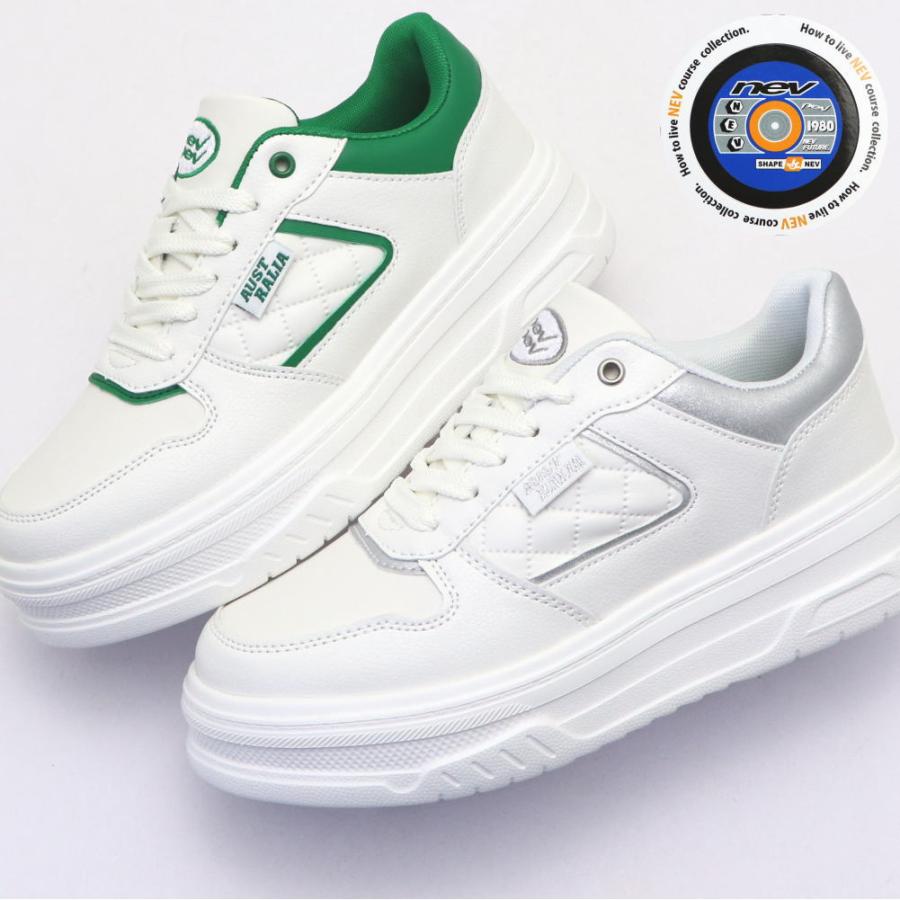 レディース スニーカー 厚底 ローカット NEV ネブ ダッドシューズ カジュアル No.651 : ft651 : 靴のAIKA - 通販 - Yahoo!ショッピング