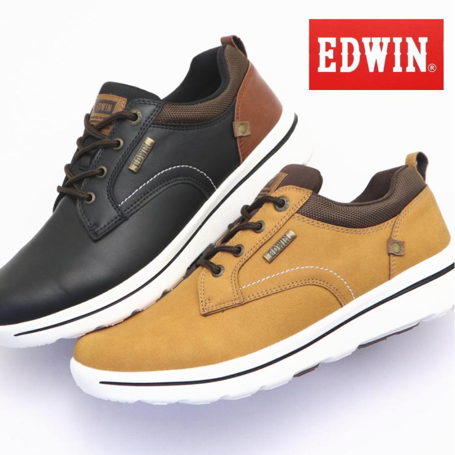 EDWIN メンズ カジュアルシューズ 幅広 4E ストレッチ スニーカー エドウィン 軽量 No.7645 : 靴のAIKA - 通販 - Yahoo!ショッピング
