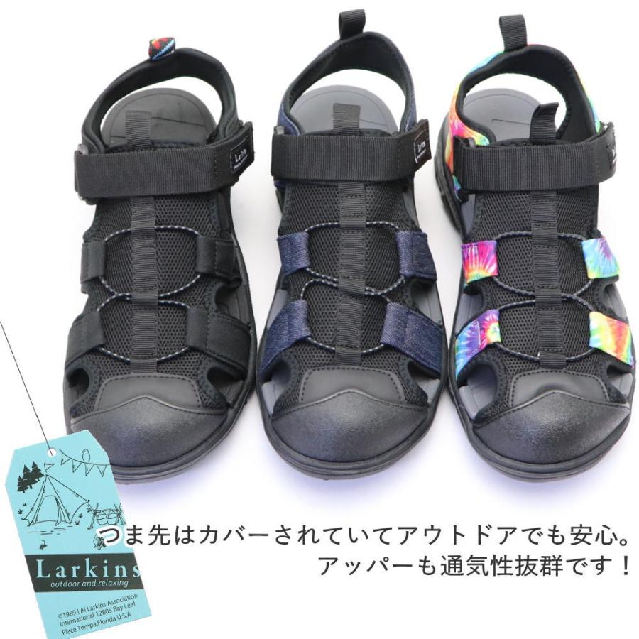 LARKINS 即納 メンズ サンダル ラーキンス スポーツサンダル アウトドア No.6514 : 靴のAIKA - 通販 - Yahoo!ショッピング