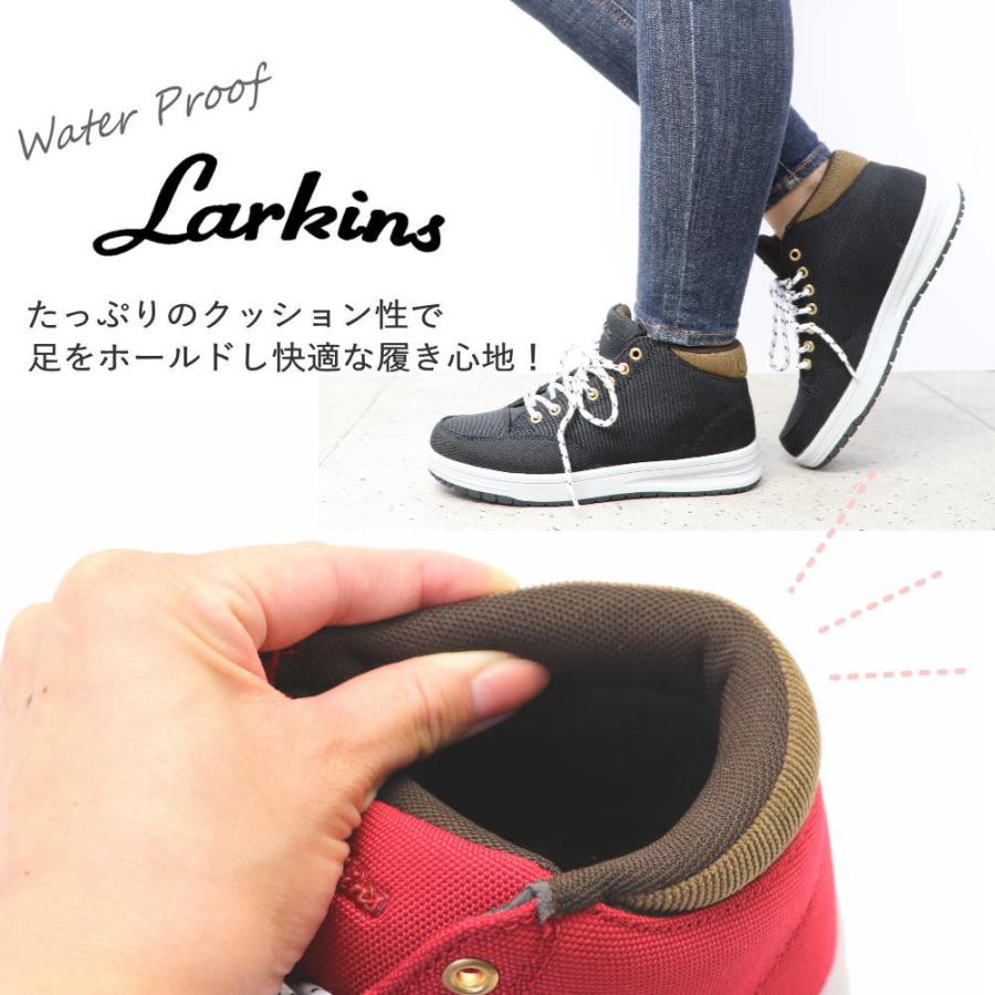 LARKINS 即納 ラーキンス(LARKINS) レディース 防水 防滑 ハイカット スニーカーブーツ ワークブーツ L-7659 : 靴のAIKA - 通販 - Yahoo!ショッピング
