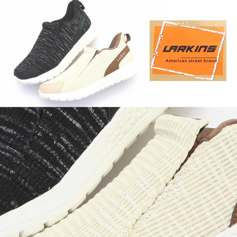LARKINS 手を使わず履ける ラーキンス レディース スニーカー 軽量 スリッポン No.793 : 靴のAIKA - 通販 - Yahoo!ショッピング