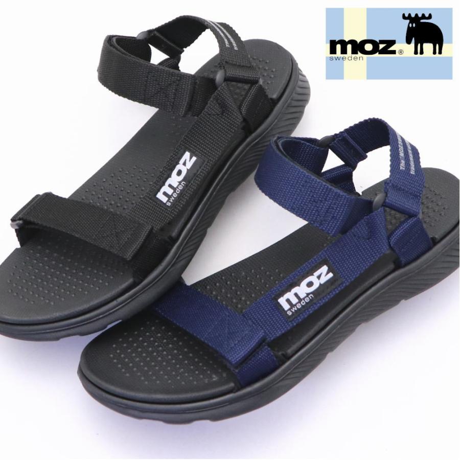 moz MOZ モズ メンズ スポーツサンダル 軽量 マジックテープ スポサン No.3824 : 靴のAIKA - 通販 - Yahoo!ショッピング