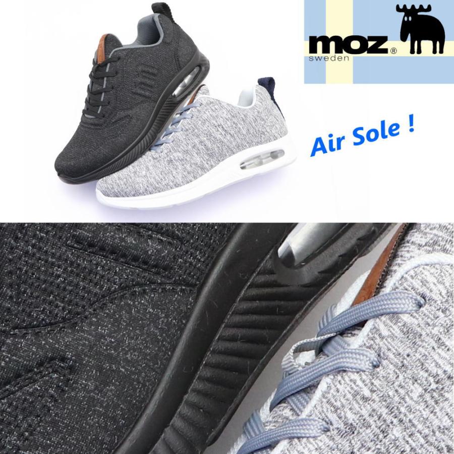 moz 即納 MOZ モズ メンズ スニーカー エアーソール カジュアルシューズ No.4221 : 靴のAIKA - 通販 - Yahoo!ショッピング