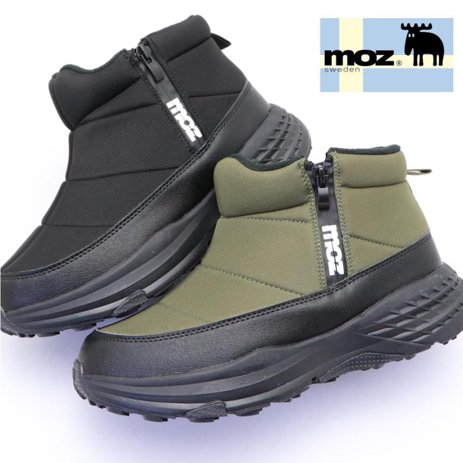 moz 即納 MOZ モズ メンズ 防水 防寒 防滑 スノーブーツ サイドファスナー アウトドア キャンプ No.4680 : 靴のAIKA - 通販 - Yahoo!ショッピング