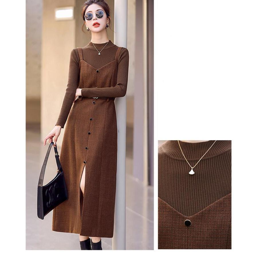 ワンピース 卒業式 セットアップ レディース 秋冬 ジャンパースカート