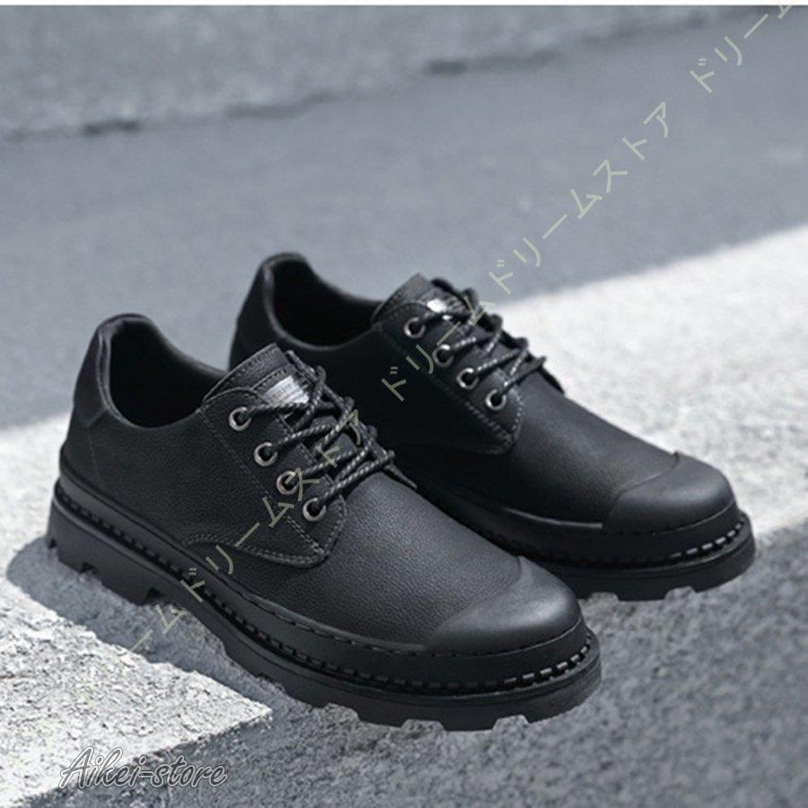 ワークブーツ メンズ ローカットブーツ オシャレ メンズシューズ