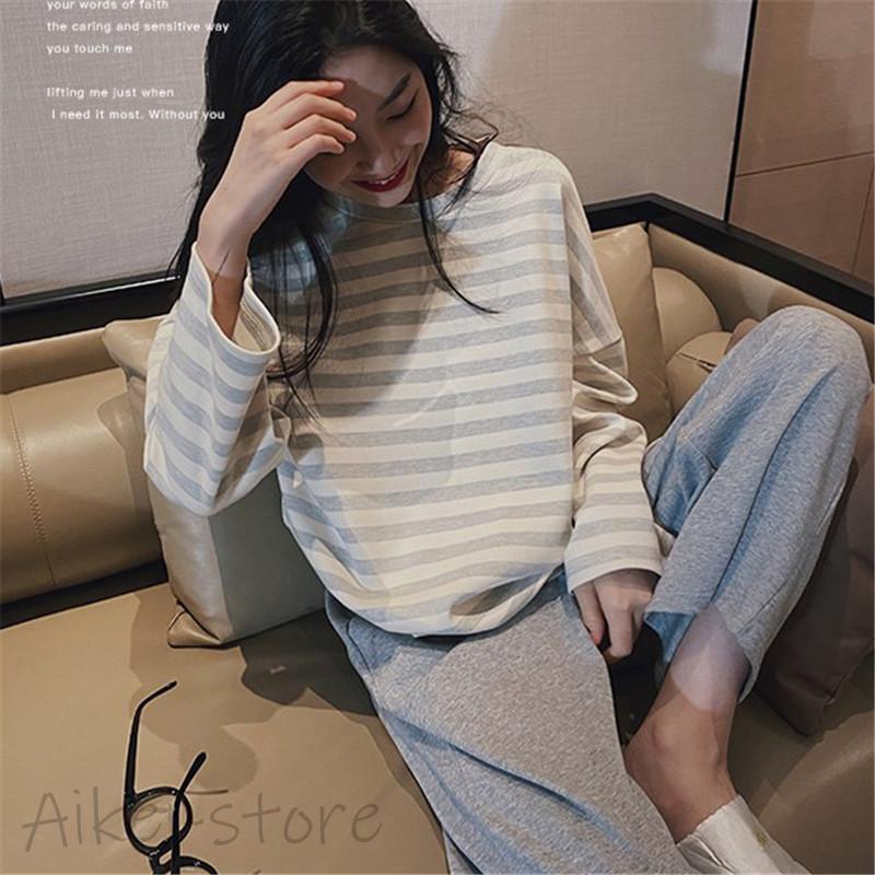パジャマ レディース 夏 薄手 ひんやり 部屋着 涼しい セットアップ ルームウェア tシャツ 寝巻き 長袖 半袖 長ズボン 春 秋 母の日 上下セット 2点セット : アイケイネットショップ ...