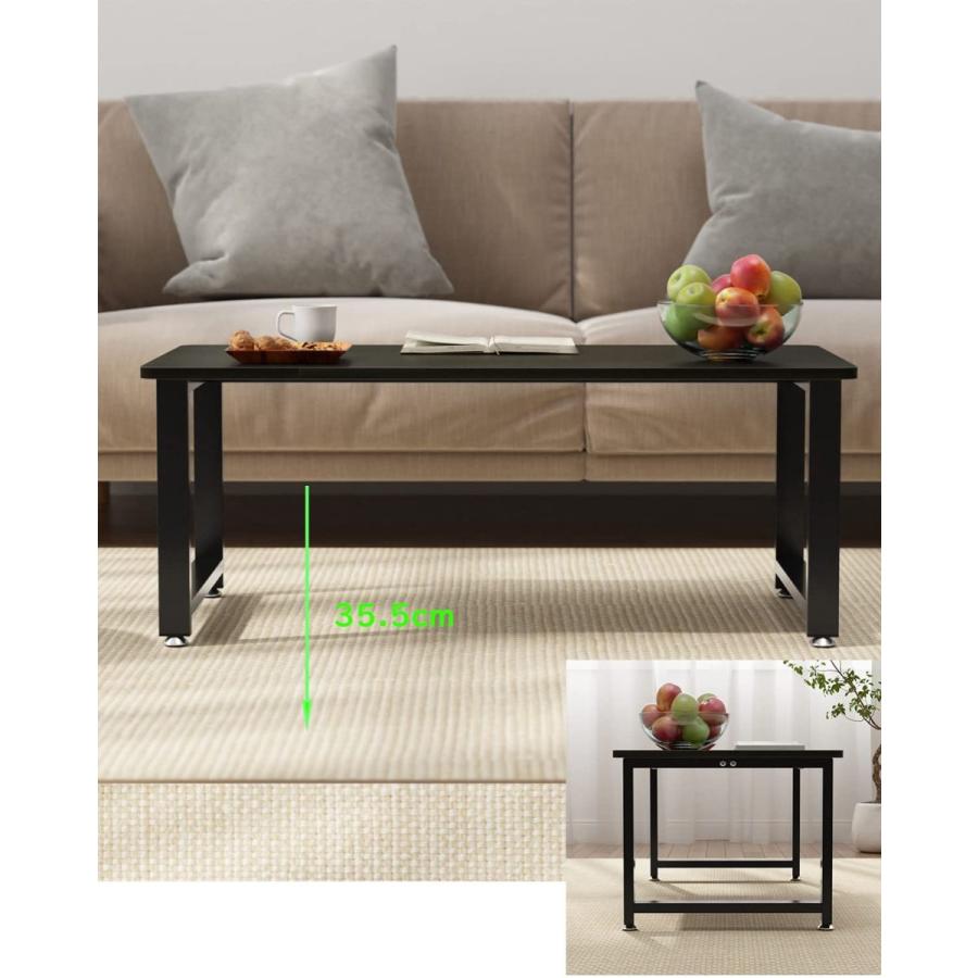 [27-30日限定10倍P付] リビングテーブル 幅90 センターテーブル 新品入荷セール DEWEL コーヒーテーブル ちゃぶ台 ローテーブル 組立品 奥行45×高さ36cm : 愛喜 ...