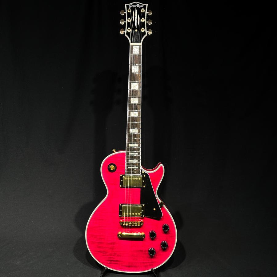 GrassRoots G-LP-CTM-FM SIPI See Thru Pink グラスルーツ レス GrassRoots G-LP-CTM-FM SIPI See Thru Pink グラスルーツ レス