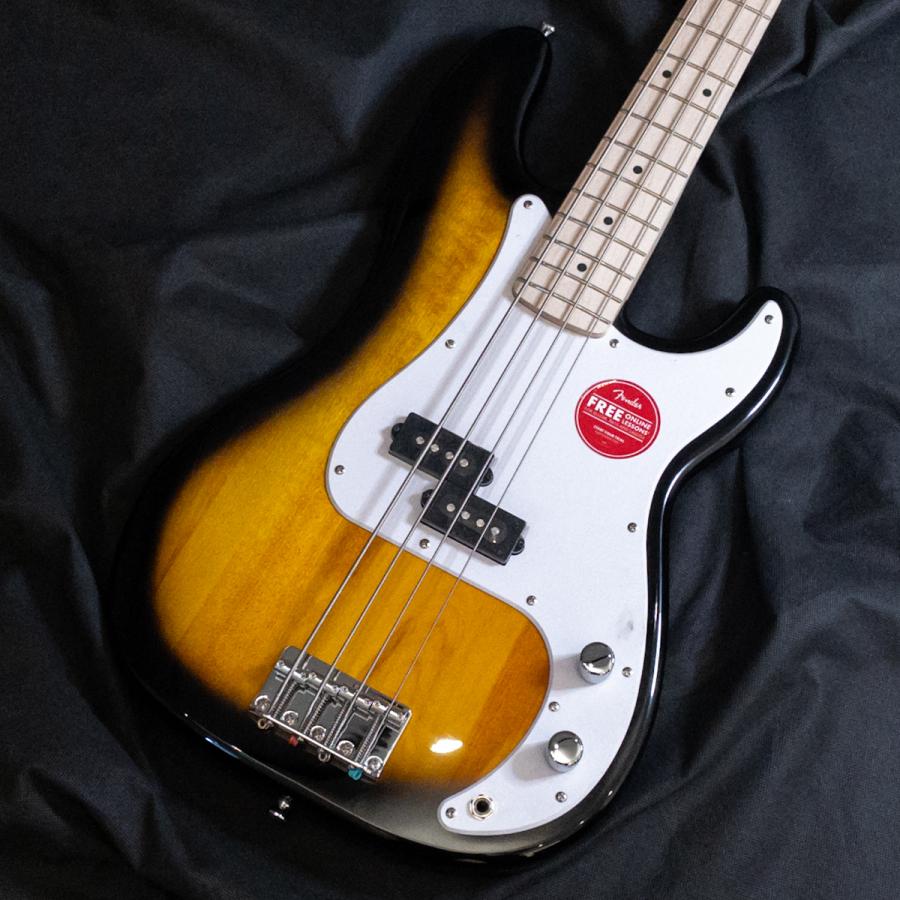 Squier by Fender Sonic Precision Bass 2-Color Sunburst スクワイヤー プレベ : 愛曲 ...