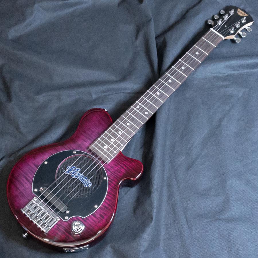 【アウトレット特価】Pignose PGG-200FM SPP(See-through Purple) ピグノーズ アンプ内蔵 ミニエレキギター フレイムトップ仕様 : 愛曲楽器今池店 ...