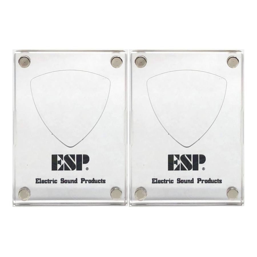 ESP 全国送料無料！ポストに投函・ESP PM-SD-E/2個セット トライアングル型 ピック モノリス ピックディスプレイ ピックケース ...