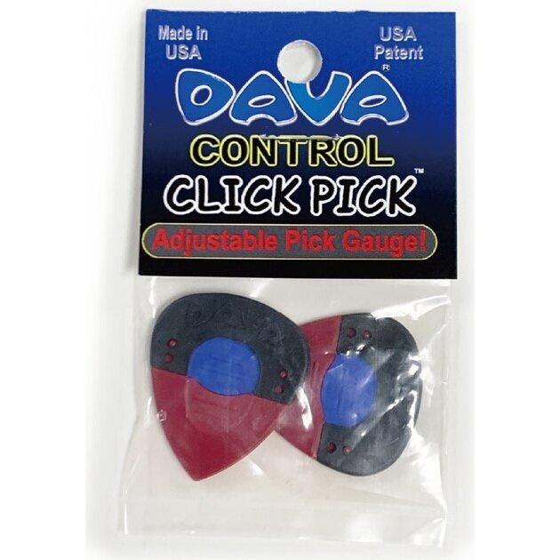 DAVA CLICK PICK 2つのモードで柔らかさが変わる ギター ピック 2枚入/メール便発送・代金引換不可 : 愛曲楽器 Yahoo!ショッピング店 - 通販 - Yahoo!ショッピング