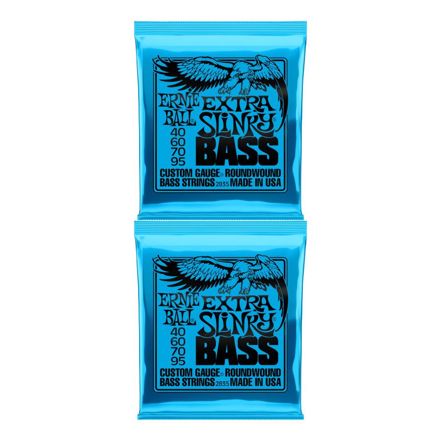 ERNIE BALL 2835/2セット [40-95] Extra Slinky ベース弦/メール便発送・代金引換不可 : 愛曲楽器 ...