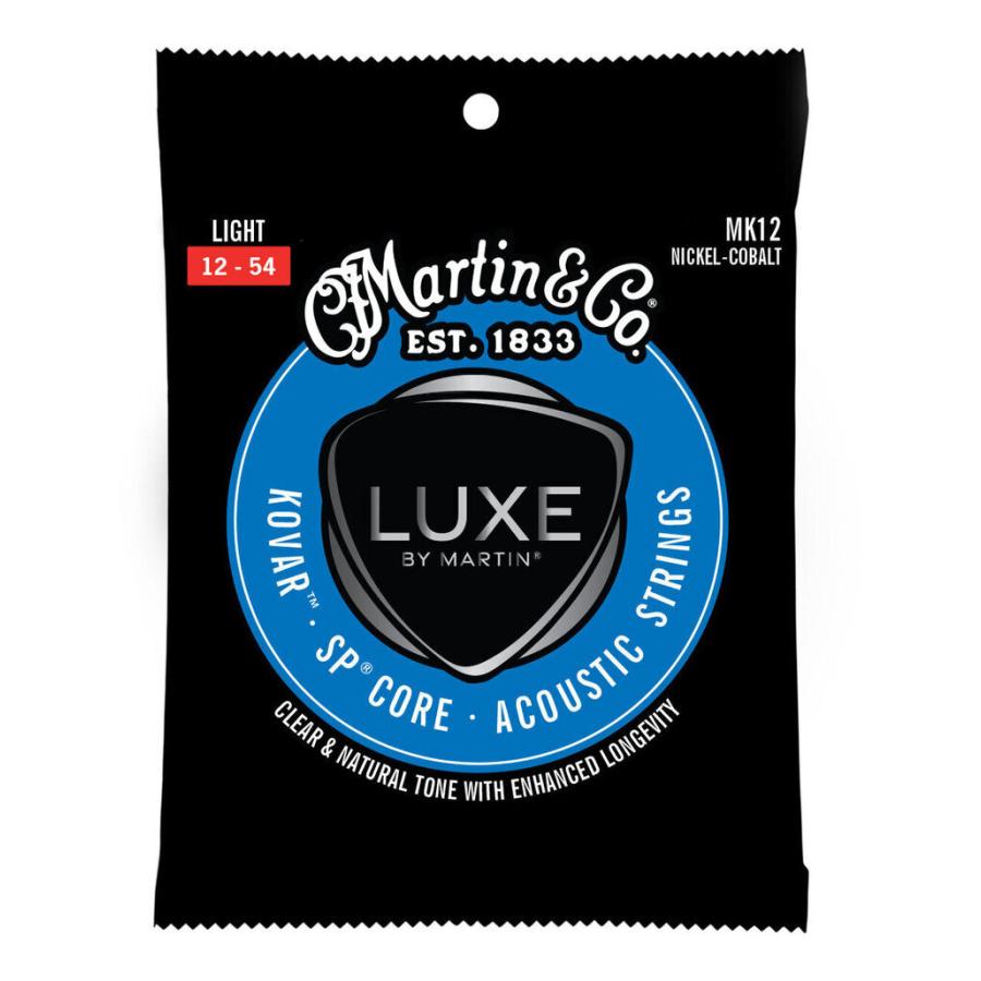 MARTIN MK12 [12-54] Kovar SP CORE/Light アコースティックギター弦 Luxe by Martin/メール ...