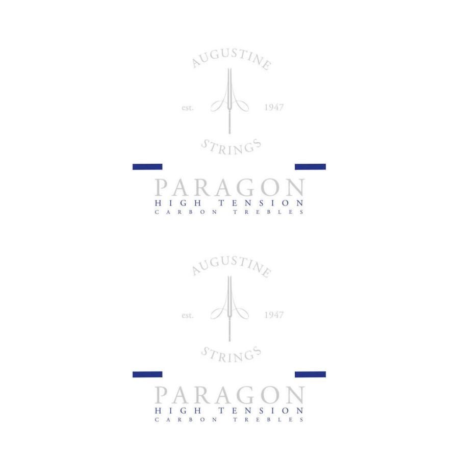 AUGUSTINE Paragon/Blue×2/メール便発送・代金引換不可 High Tension フロロカーボン高音弦 クラシックギター ...