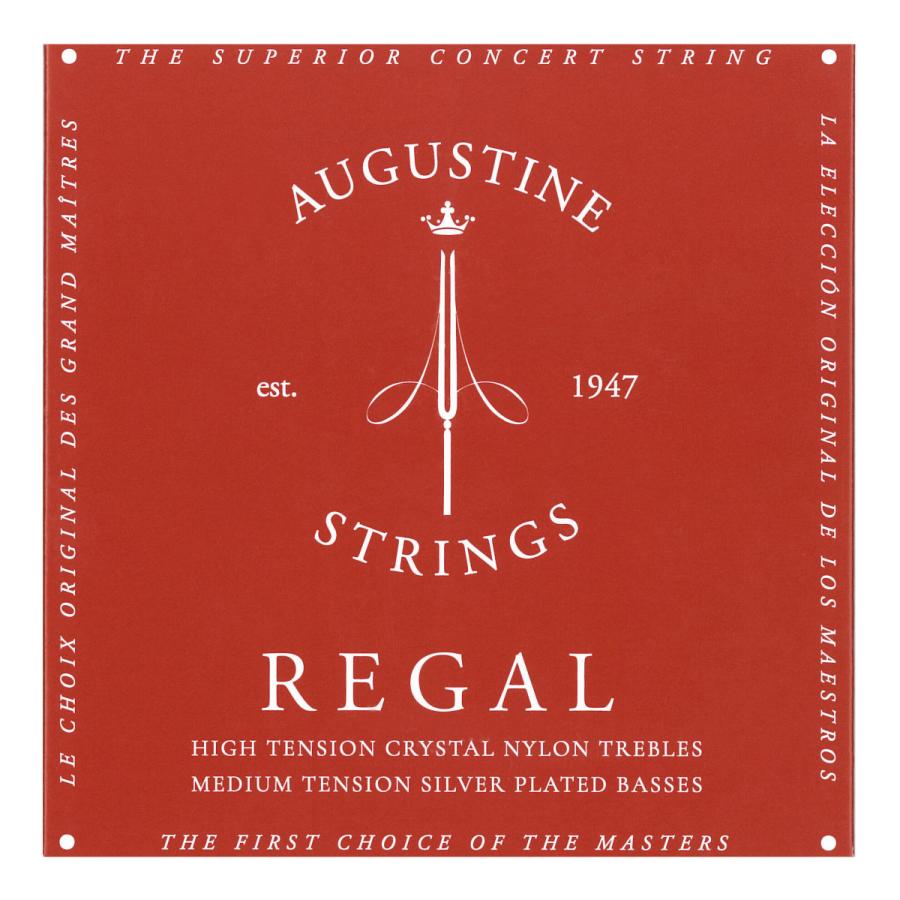AUGUSTINE REGAL/RED SET×1セット ミディアムテンション/メール便発送・代金引換不可 : 愛曲楽器 Yahoo!ショッピング店 - 通販 - Yahoo!ショッピング