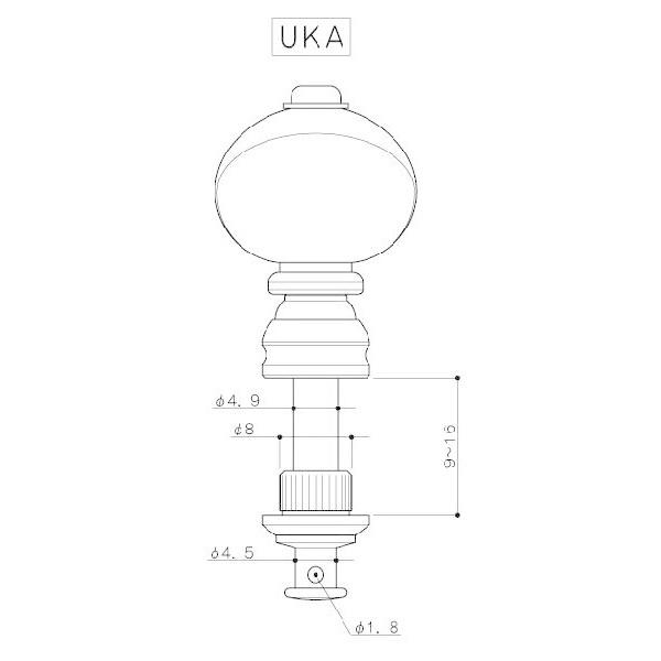 GOTOH UKA-4I GG ウクレレ用ペグ 4個セット 特殊アルミ素材使用メッキフィニッシュ/メール便発送・代金引換不可 ゴトー : 愛曲楽器 Yahoo!ショッピング店 - 通販 ...