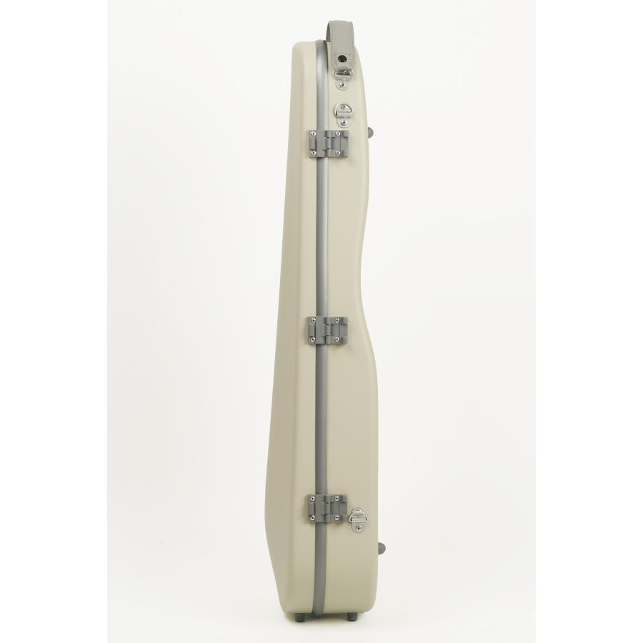 Carbon Mac CFV-2S S-MWH (ミルキーホワイト グレーライン) バイオリン ケース カーボンマック スリム サテン仕上げ 4/4用 リュックスタイル可 : 愛曲楽器 桜山 ...