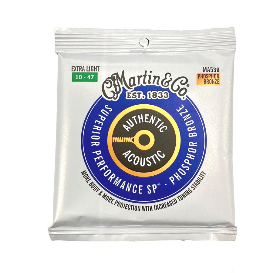 MARTIN MA530×1 [10-47]AUTHENTIC ACOUSTIC SP/Extra Light マーチン エクストラ・ライト ...