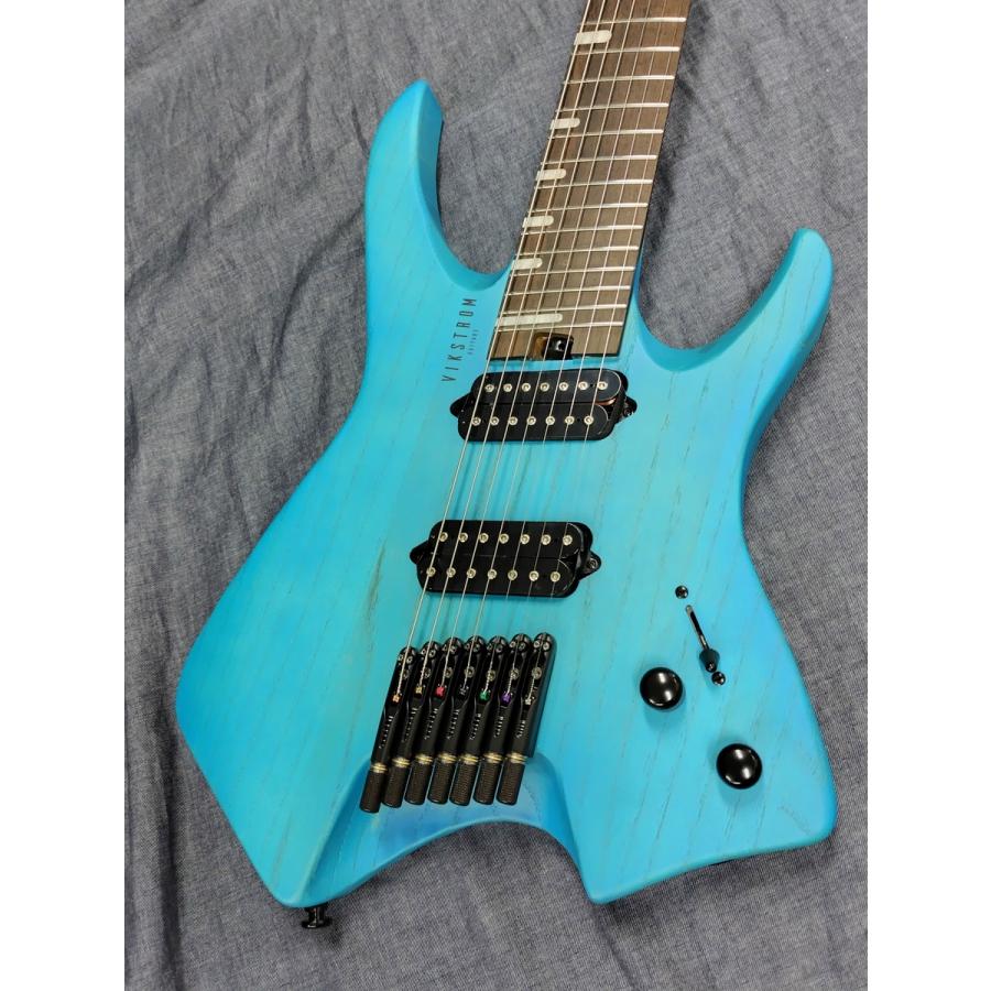 【アウトレット特価】VIKSTROM GUITARS VSMH-270 SBL Sky Blue 7弦 ヘッドレスギター マルチスケール : 愛曲楽器 桜山本店 - 通販 - Yahoo!ショッピング
