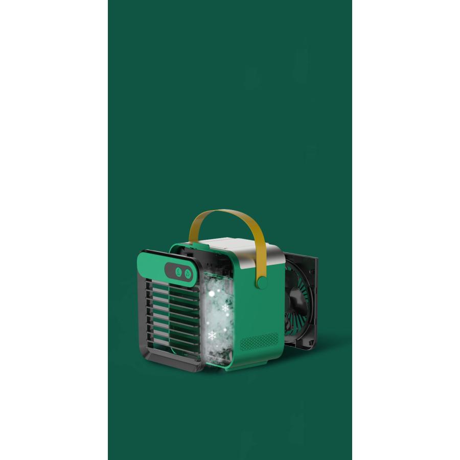 エアコン ニクーラーエアコン 冷風機 小型クーラー 卓上クーラー 家庭用 コンパクト 持ち運びが便利 加湿 水冷扇風機 夏 熱中症対策 ...