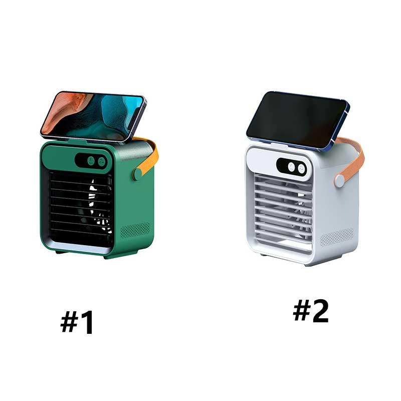 エアコン ニクーラーエアコン 冷風機 小型クーラー 卓上クーラー 家庭用 コンパクト 持ち運びが便利 加湿 水冷扇風機 夏 熱中症対策 ...