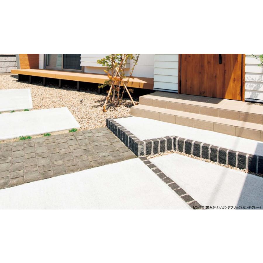 2丁掛ピンコロ石 90×90×190 : toyo-pin-190 : アイムガーデン ヤフー店 - 通販 - Yahoo!ショッピング