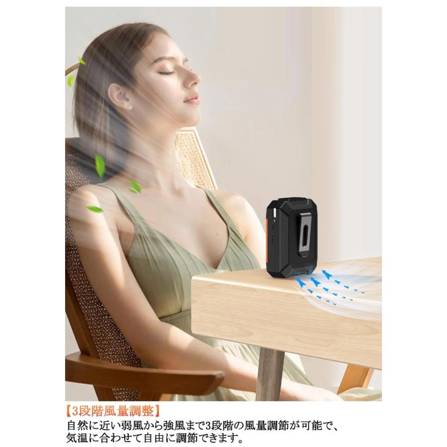 1台4役 USB充電式 ハンズフリーファン ベルトファン 3段階風量 腰掛けファン 4Way 携帯扇風機 LED懐中電灯 5000mAh大容 : aimerfleur - 通販 - Yahoo ...